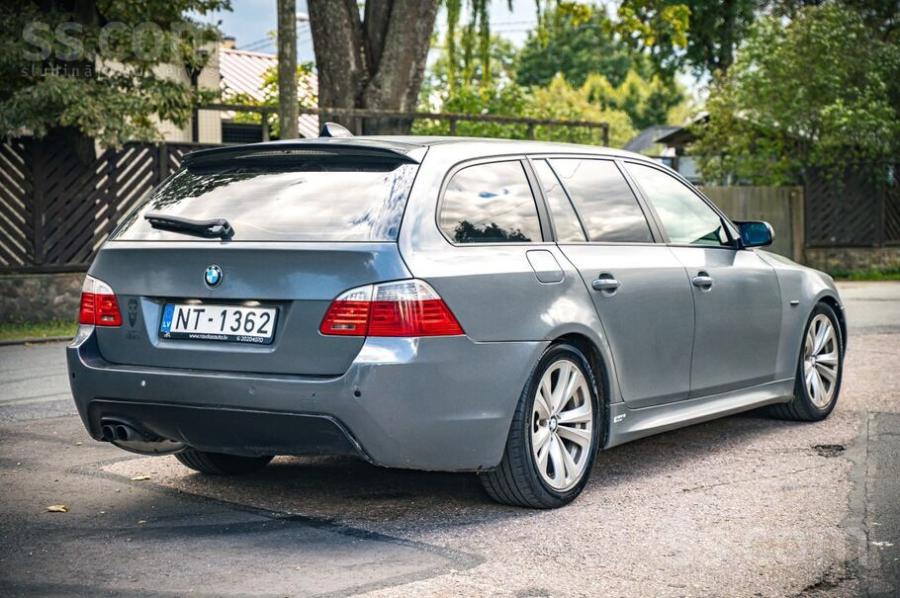 Pelēks BMW 530 2005 Rīga, ar dzinēja tilpumu 3.00 L un nobraukumu 334 tūkst. km par 2990 €, foto 5 vietnē AUTOMOTO.COM.LV