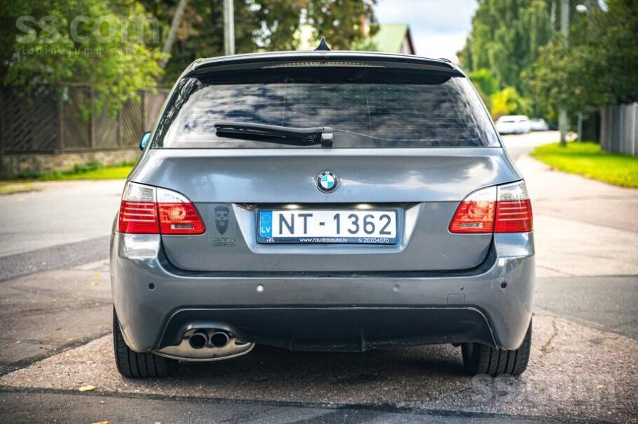 Pelēks BMW 530 2005 Rīga, ar dzinēja tilpumu 3.00 L un nobraukumu 334 tūkst. km par 2990 €, foto 6 vietnē AUTOMOTO.COM.LV