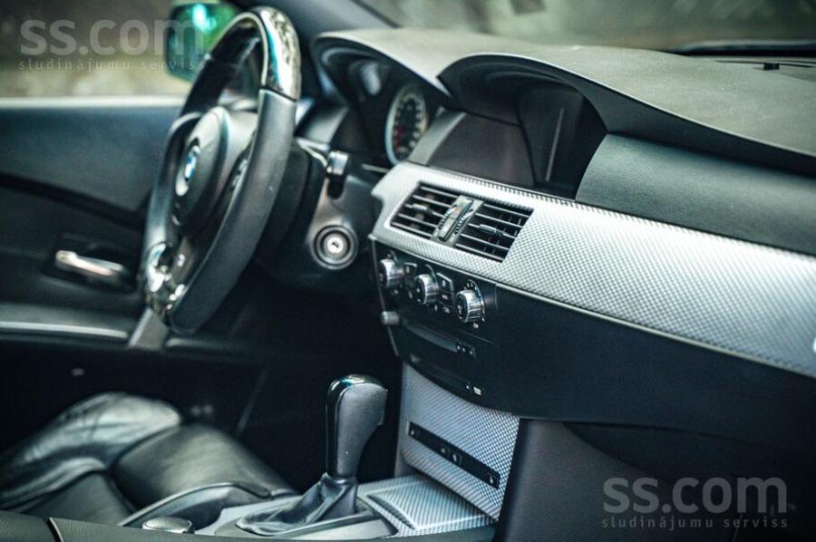 Pelēks BMW 530 2005 Rīga, ar dzinēja tilpumu 3.00 L un nobraukumu 334 tūkst. km par 2990 €, foto 8 vietnē AUTOMOTO.COM.LV