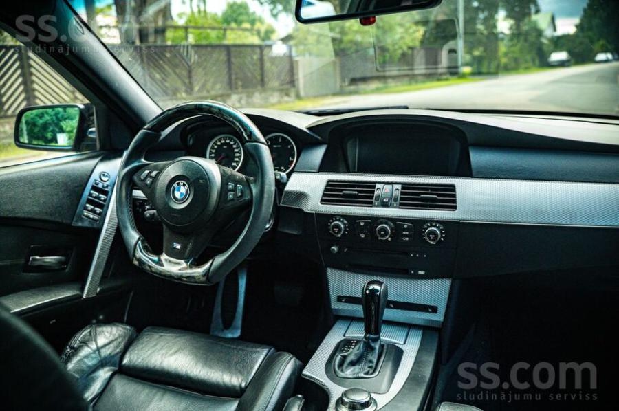 Pelēks BMW 530 2005 Rīga, ar dzinēja tilpumu 3.00 L un nobraukumu 334 tūkst. km par 2990 €, foto 10 vietnē AUTOMOTO.COM.LV