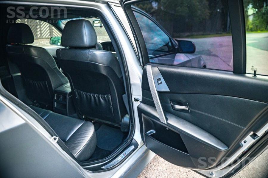 Pelēks BMW 530 2005 Rīga, ar dzinēja tilpumu 3.00 L un nobraukumu 334 tūkst. km par 2990 €, foto 15 vietnē AUTOMOTO.COM.LV