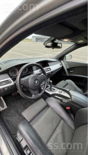 Pelēks BMW 530 2005 Valmiera, ar dzinēja tilpumu 3.00 L un nobraukumu 364 tūkst. km par 3850 €, foto 6 vietnē AUTOMOTO.COM.LV