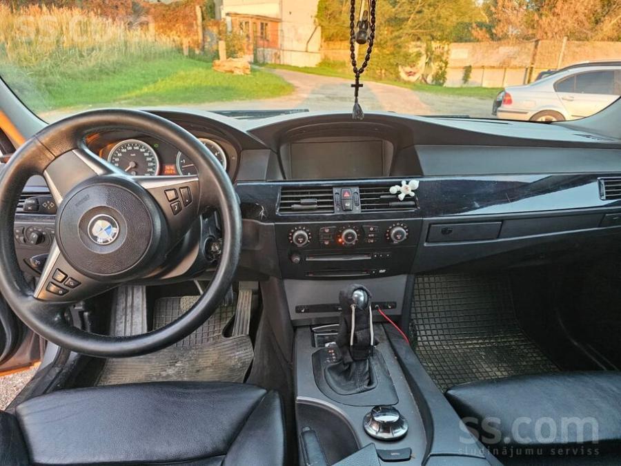 Pelēks BMW 530 2005 Rīga, ar dzinēja tilpumu 3.00 L un nobraukumu 381 tūkst. km par 2700 €, foto 9 vietnē AUTOMOTO.COM.LV