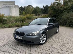 Grey BMW 530 2005 in Vilnius, with an engine capacity of 2.99 L and mileage of 381 thousand km for 2500 €, photo  on AUTOMOTO.COM.LV