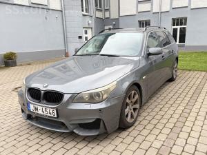 Grey BMW 530 2005 in Riga, with an engine capacity of 3.00 L and mileage of 361 thousand km for 2000 €, photo  on AUTOMOTO.COM.LV