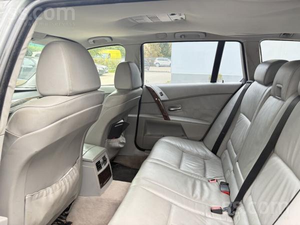 Grey BMW 530 2005 in Riga, with an engine capacity of 3.00 L and mileage of 361 thousand km for 2000 €, photo 7 on AUTOMOTO.COM.LV