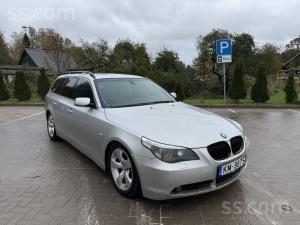 Grey BMW 530 2005 in Dobele, with an engine capacity of 3.00 L and mileage of 348 thousand km for 2700 €, photo 1 on AUTOMOTO.COM.LV