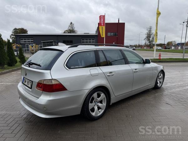 Grey BMW 530 2005 in Dobele, with an engine capacity of 3.00 L and mileage of 348 thousand km for 2700 €, photo 3 on AUTOMOTO.COM.LV