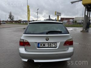 Grey BMW 530 2005 in Dobele, with an engine capacity of 3.00 L and mileage of 348 thousand km for 2700 €, photo 4 on AUTOMOTO.COM.LV
