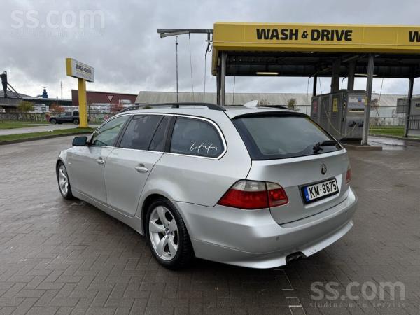 Grey BMW 530 2005 in Dobele, with an engine capacity of 3.00 L and mileage of 348 thousand km for 2700 €, photo 5 on AUTOMOTO.COM.LV