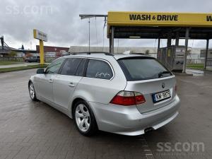 Grey BMW 530 2005 in Dobele, with an engine capacity of 3.00 L and mileage of 348 thousand km for 2700 €, photo 5 on AUTOMOTO.COM.LV