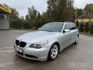 Grey BMW 530 2005 in Dobele, with an engine capacity of 3.00 L and mileage of 348 thousand km for 2700 €, photo 6 on AUTOMOTO.COM.LV