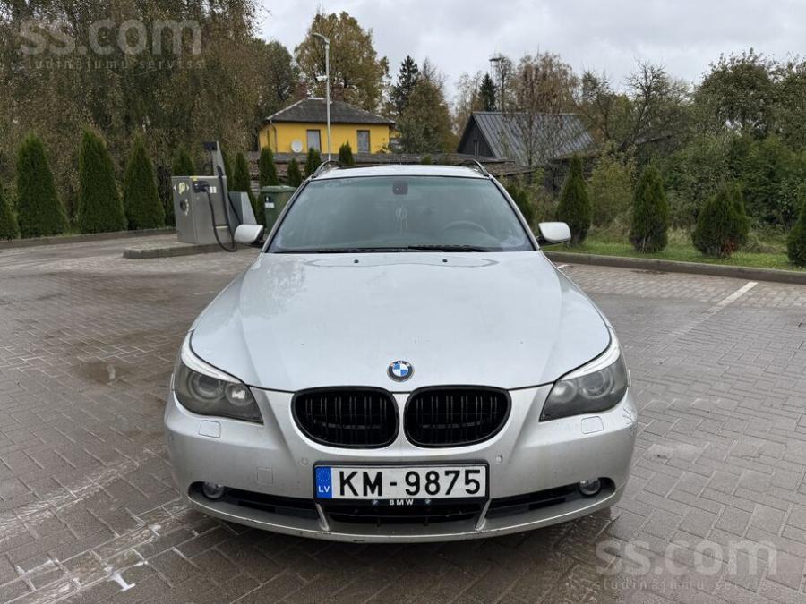 Grey BMW 530 2005 in Dobele, with an engine capacity of 3.00 L and mileage of 348 thousand km for 2700 €, photo 7 on AUTOMOTO.COM.LV