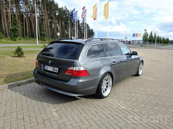 Pelēks BMW 530 2006 Rīga, ar dzinēja tilpumu 3.00 L un nobraukumu 273 tūkst. km par 4300 €, foto 3 vietnē AUTOMOTO.COM.LV