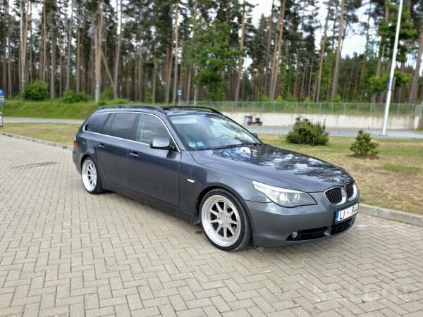 Pelēks BMW 530 2006 Rīga, ar dzinēja tilpumu 3.00 L un nobraukumu 273 tūkst. km par 4300 €, foto 4 vietnē AUTOMOTO.COM.LV