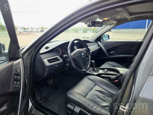 Pelēks BMW 530 2006 Rīga, ar dzinēja tilpumu 3.00 L un nobraukumu 273 tūkst. km par 4300 €, foto 5 vietnē AUTOMOTO.COM.LV