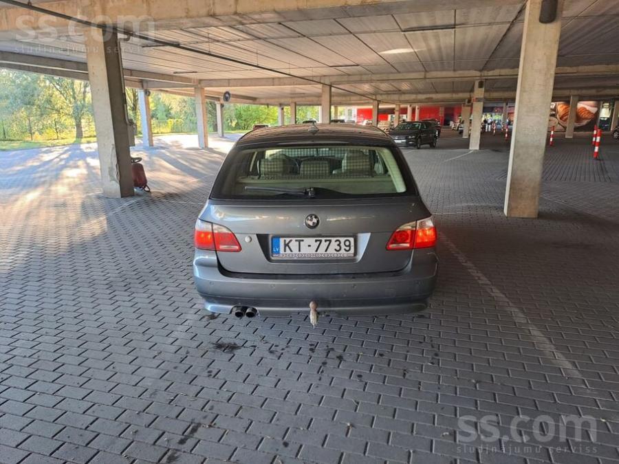 Pelēks BMW 530 2006 Rīga, ar dzinēja tilpumu 3.00 L un nobraukumu 365 tūkst. km par 4000 €, foto 5 vietnē AUTOMOTO.COM.LV