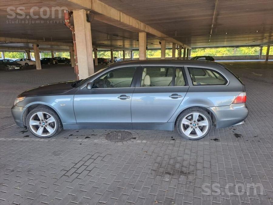 Pelēks BMW 530 2006 Rīga, ar dzinēja tilpumu 3.00 L un nobraukumu 365 tūkst. km par 4000 €, foto 7 vietnē AUTOMOTO.COM.LV