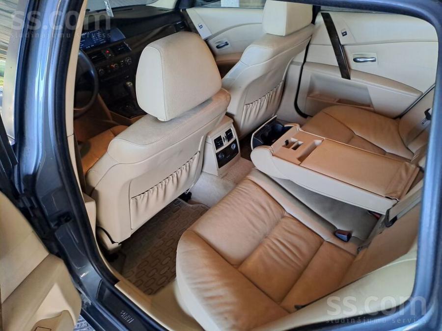 Pelēks BMW 530 2006 Rīga, ar dzinēja tilpumu 3.00 L un nobraukumu 365 tūkst. km par 4000 €, foto 10 vietnē AUTOMOTO.COM.LV