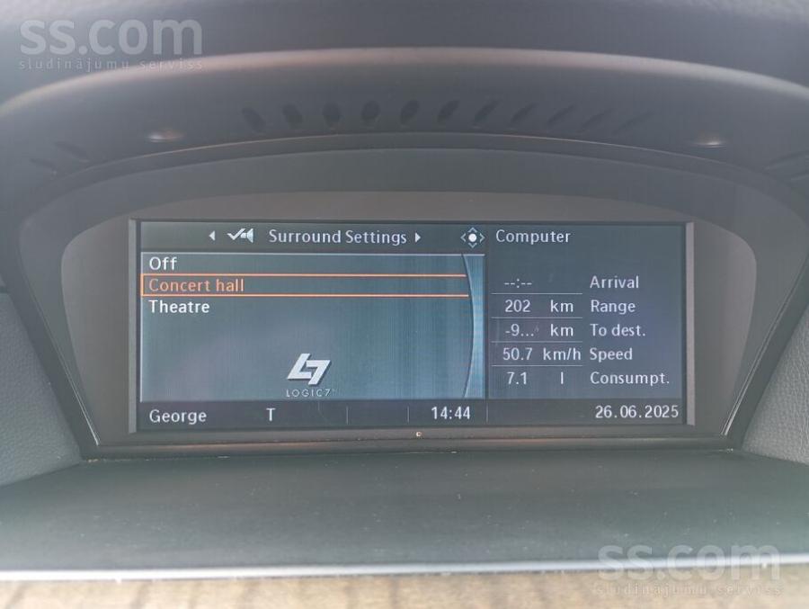 Серый БМВ 530 2006 в Гулбене, объемом двигателя 3.00 л и пробегом 346 тыс. км за 4280 €, фото 18 на AUTOMOTO.COM.LV