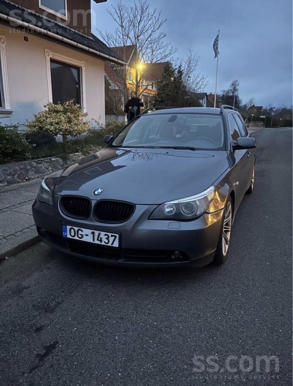 Pelēks BMW 530 2006 Dobele, ar dzinēja tilpumu 3.00 L un nobraukumu 395 tūkst. km par 3350 €, foto 1 vietnē AUTOMOTO.COM.LV