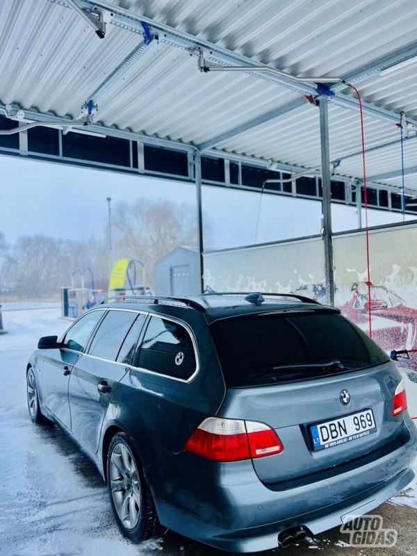 Pelēks BMW 530 2006 Marijampole, ar dzinēja tilpumu 3.00 L un nobraukumu 342 tūkst. km par 3000 €, foto 3 vietnē AUTOMOTO.COM.LV
