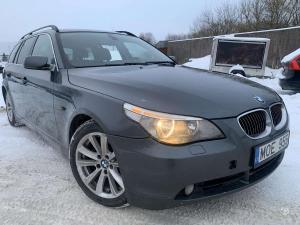 Grey BMW 530 2006 in Vilnius, with an engine capacity of 2.99 L and mileage of 335 thousand km for 2699 €, photo 4 on AUTOMOTO.COM.LV