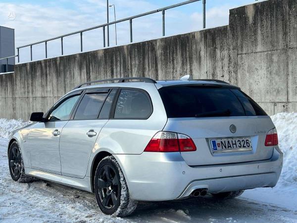 Grey BMW 530 2006 in Vilnius, with an engine capacity of 2.99 L and mileage of 206 thousand km for 3600 €, photo 4 on AUTOMOTO.COM.LV