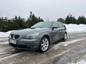 Grey BMW 530 2006 in Vilnius, with an engine capacity of 2.99 L and mileage of 453 thousand km for 3300 €, photo  on AUTOMOTO.COM.LV