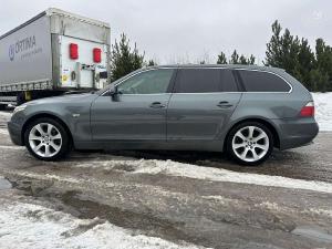 Grey BMW 530 2006 in Vilnius, with an engine capacity of 2.99 L and mileage of 453 thousand km for 3300 €, photo 6 on AUTOMOTO.COM.LV
