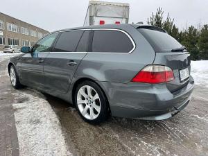 Grey BMW 530 2006 in Vilnius, with an engine capacity of 2.99 L and mileage of 453 thousand km for 3300 €, photo 12 on AUTOMOTO.COM.LV