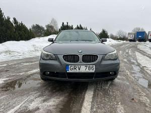 Grey BMW 530 2006 in Vilnius, with an engine capacity of 2.99 L and mileage of 453 thousand km for 3300 €, photo 14 on AUTOMOTO.COM.LV