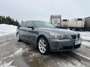 Grey BMW 530 2006 in Vilnius, with an engine capacity of 2.99 L and mileage of 453 thousand km for 3300 €, photo 15 on AUTOMOTO.COM.LV