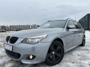 Pelēks BMW 530 2006 Viļņa, ar dzinēja tilpumu 3.00 L un nobraukumu 411 tūkst. km par 3750 €, foto  vietnē AUTOMOTO.COM.LV