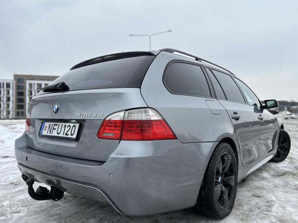 Pelēks BMW 530 2006 Viļņa, ar dzinēja tilpumu 3.00 L un nobraukumu 411 tūkst. km par 3750 €, foto 5 vietnē AUTOMOTO.COM.LV