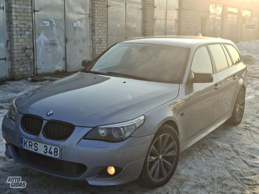 Grey BMW 530 2006 in Silute, with an engine capacity of 3.00 L and mileage of 290 thousand km for 3350 €, photo 2 on AUTOMOTO.COM.LV