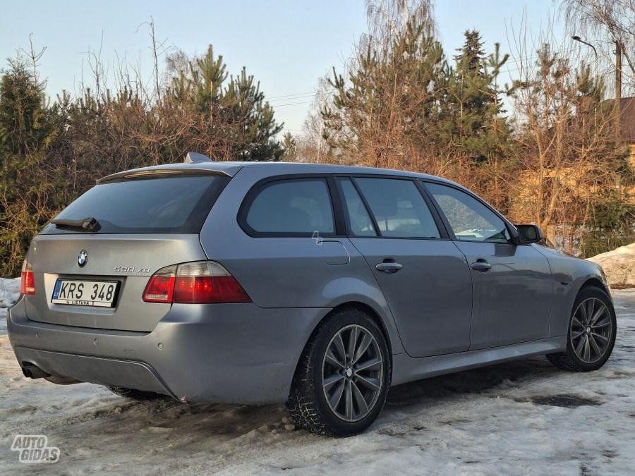 Grey BMW 530 2006 in Silute, with an engine capacity of 3.00 L and mileage of 290 thousand km for 3350 €, photo 3 on AUTOMOTO.COM.LV