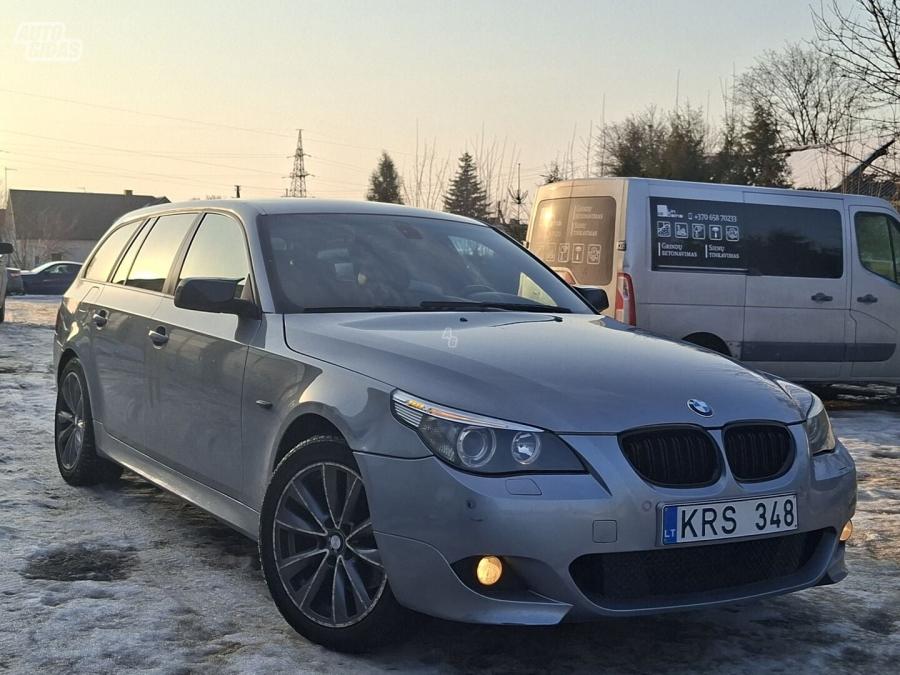 Grey BMW 530 2006 in Silute, with an engine capacity of 3.00 L and mileage of 290 thousand km for 3350 €, photo 5 on AUTOMOTO.COM.LV