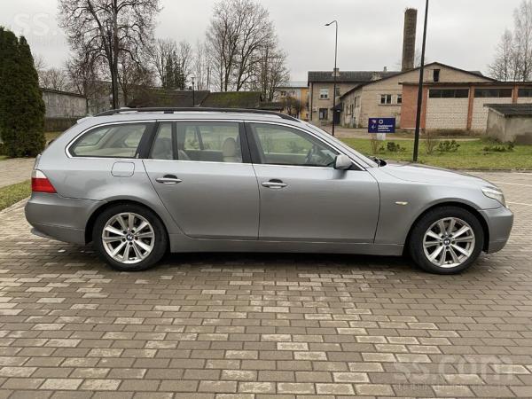 Pelēks BMW 530 2006 Preiļi, ar dzinēja tilpumu 3.00 L un nobraukumu 406 tūkst. km par 3450 €, foto 3 vietnē AUTOMOTO.COM.LV
