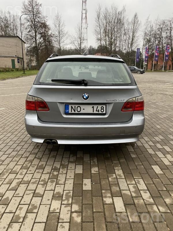 Pelēks BMW 530 2006 Preiļi, ar dzinēja tilpumu 3.00 L un nobraukumu 406 tūkst. km par 3450 €, foto 5 vietnē AUTOMOTO.COM.LV