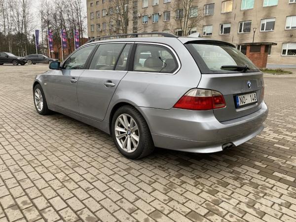 Pelēks BMW 530 2006 Preiļi, ar dzinēja tilpumu 3.00 L un nobraukumu 406 tūkst. km par 3450 €, foto 6 vietnē AUTOMOTO.COM.LV