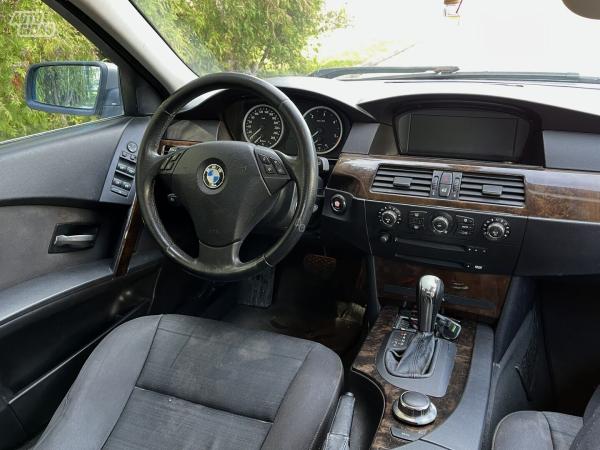 Grey BMW 530 2006 in Kaunas, with an engine capacity of 3.00 L and mileage of 402 thousand km for 2000 €, photo 5 on AUTOMOTO.COM.LV