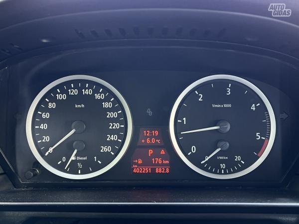 Grey BMW 530 2006 in Kaunas, with an engine capacity of 3.00 L and mileage of 402 thousand km for 2000 €, photo 7 on AUTOMOTO.COM.LV