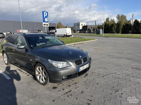 Pelēks BMW 530 2006 Kauņa, ar dzinēja tilpumu 3.00 L un nobraukumu 469 tūkst. km par 2300 €, foto 4 vietnē AUTOMOTO.COM.LV