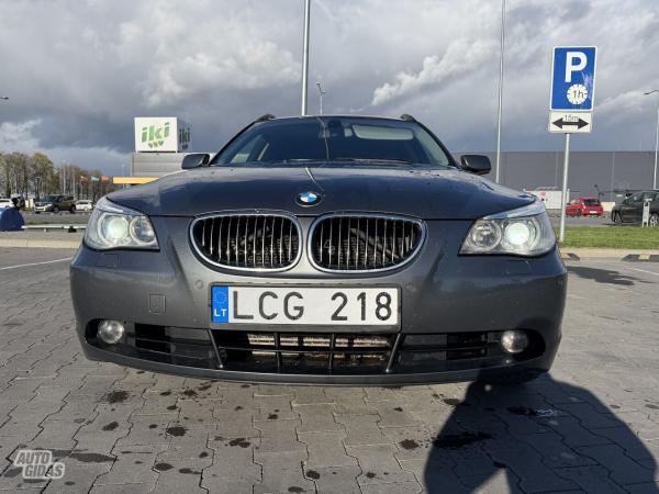 Pelēks BMW 530 2006 Kauņa, ar dzinēja tilpumu 3.00 L un nobraukumu 469 tūkst. km par 2300 €, foto 5 vietnē AUTOMOTO.COM.LV