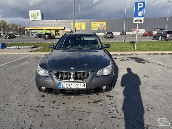 Pelēks BMW 530 2006 Kauņa, ar dzinēja tilpumu 3.00 L un nobraukumu 469 tūkst. km par 2300 €, foto 6 vietnē AUTOMOTO.COM.LV