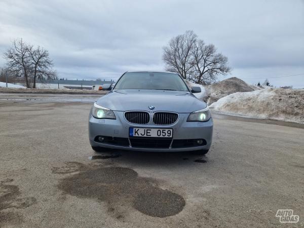 Grey BMW 530 2006 in Plunge, with an engine capacity of 3.00 L and mileage of 3868 thousand km for 3200 €, photo 1 on AUTOMOTO.COM.LV
