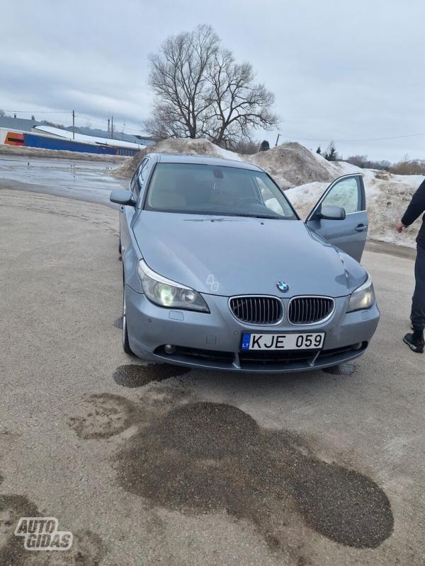 Grey BMW 530 2006 in Plunge, with an engine capacity of 3.00 L and mileage of 3868 thousand km for 3200 €, photo 2 on AUTOMOTO.COM.LV