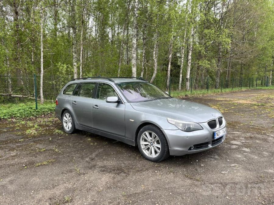 Pelēks BMW 530 2006 Preiļi, ar dzinēja tilpumu 3.00 L un nobraukumu 406 tūkst. km par 3450 €, foto 1 vietnē AUTOMOTO.COM.LV