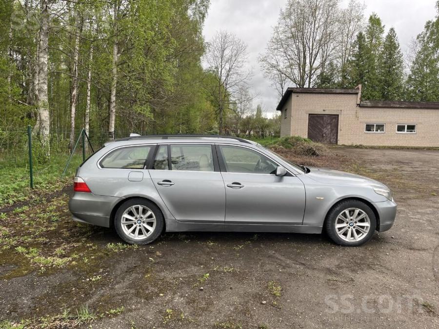 Pelēks BMW 530 2006 Preiļi, ar dzinēja tilpumu 3.00 L un nobraukumu 406 tūkst. km par 3450 €, foto 8 vietnē AUTOMOTO.COM.LV